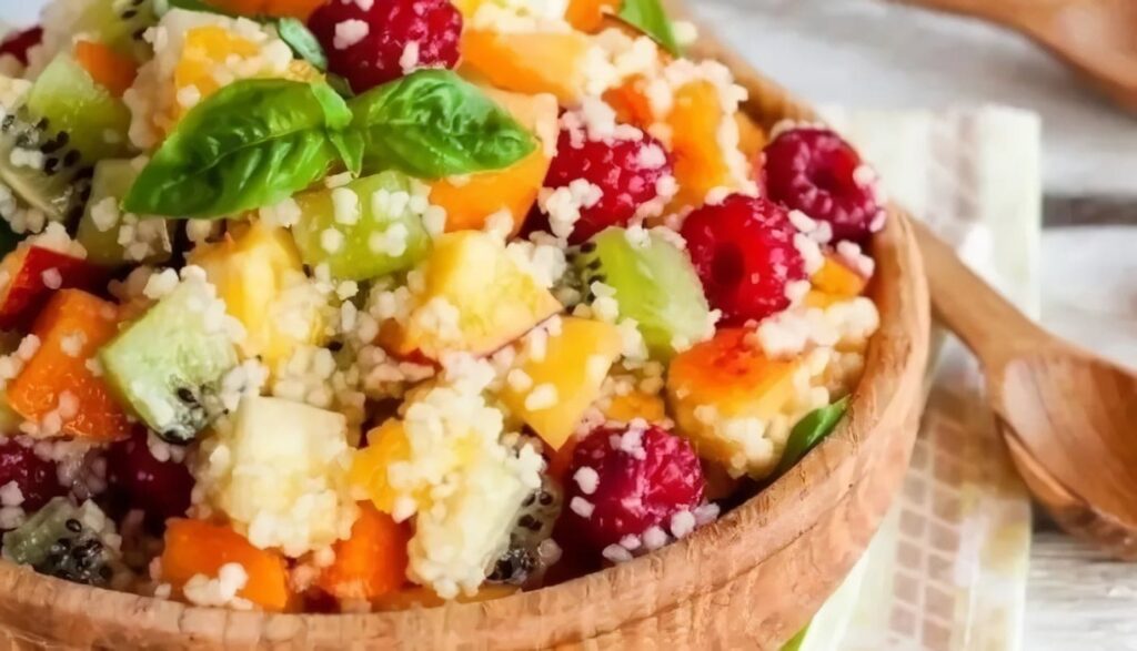 Ensalada de Frutas y Quinoa - Recetas de Ensaladas Faciles